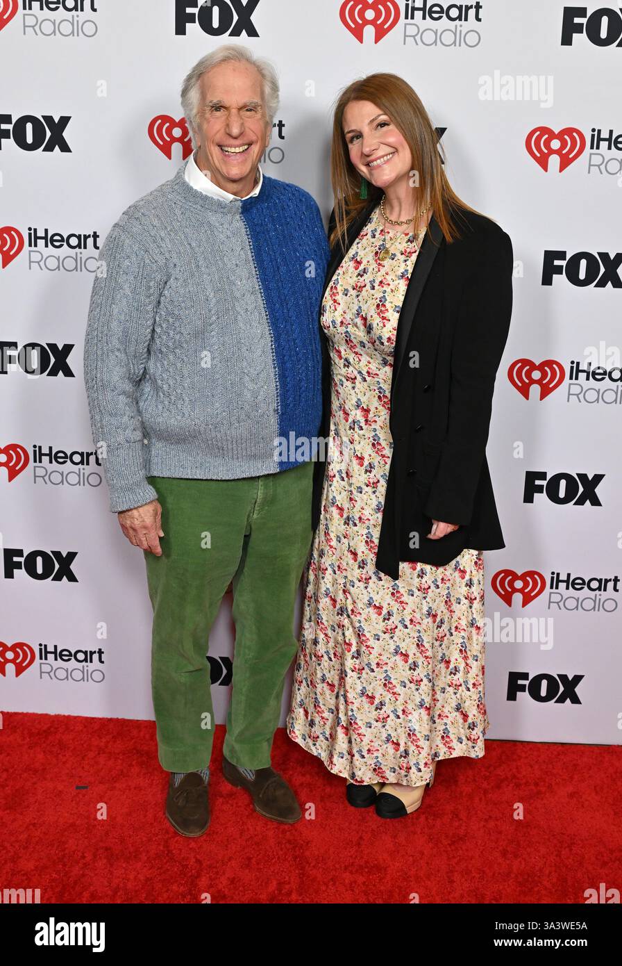 Hollywood, USA. 17th Mar, 2025. Henry Winkler and Zoe Emily Winkler ...