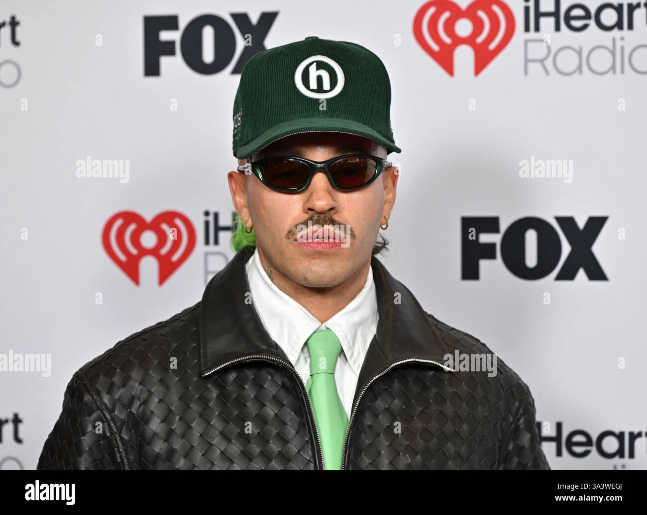 Hollywood, USA. 17th Mar, 2025. Feid arriving to the 2025 iHeartRadio ...