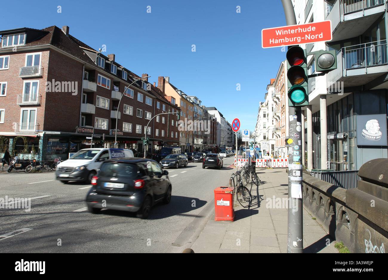 Wohneinheiten am Hofweg. Uhlenhorst Hamburg *** Residential units on ...