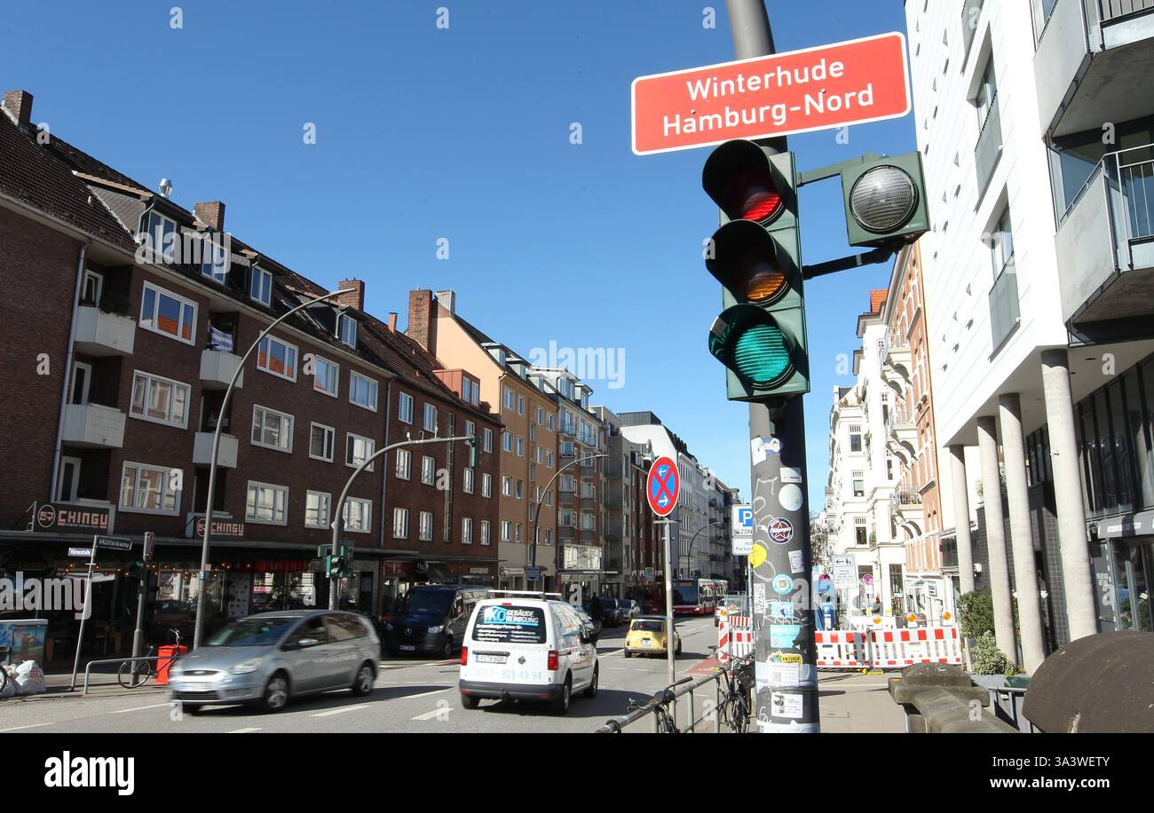Wohneinheiten am Hofweg. Uhlenhorst Hamburg *** Residential units on ...