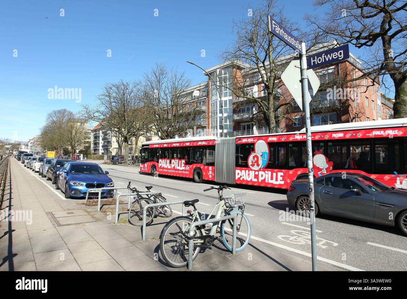 Wohneinheiten am Hofweg. Uhlenhorst Hamburg *** Residential units on ...