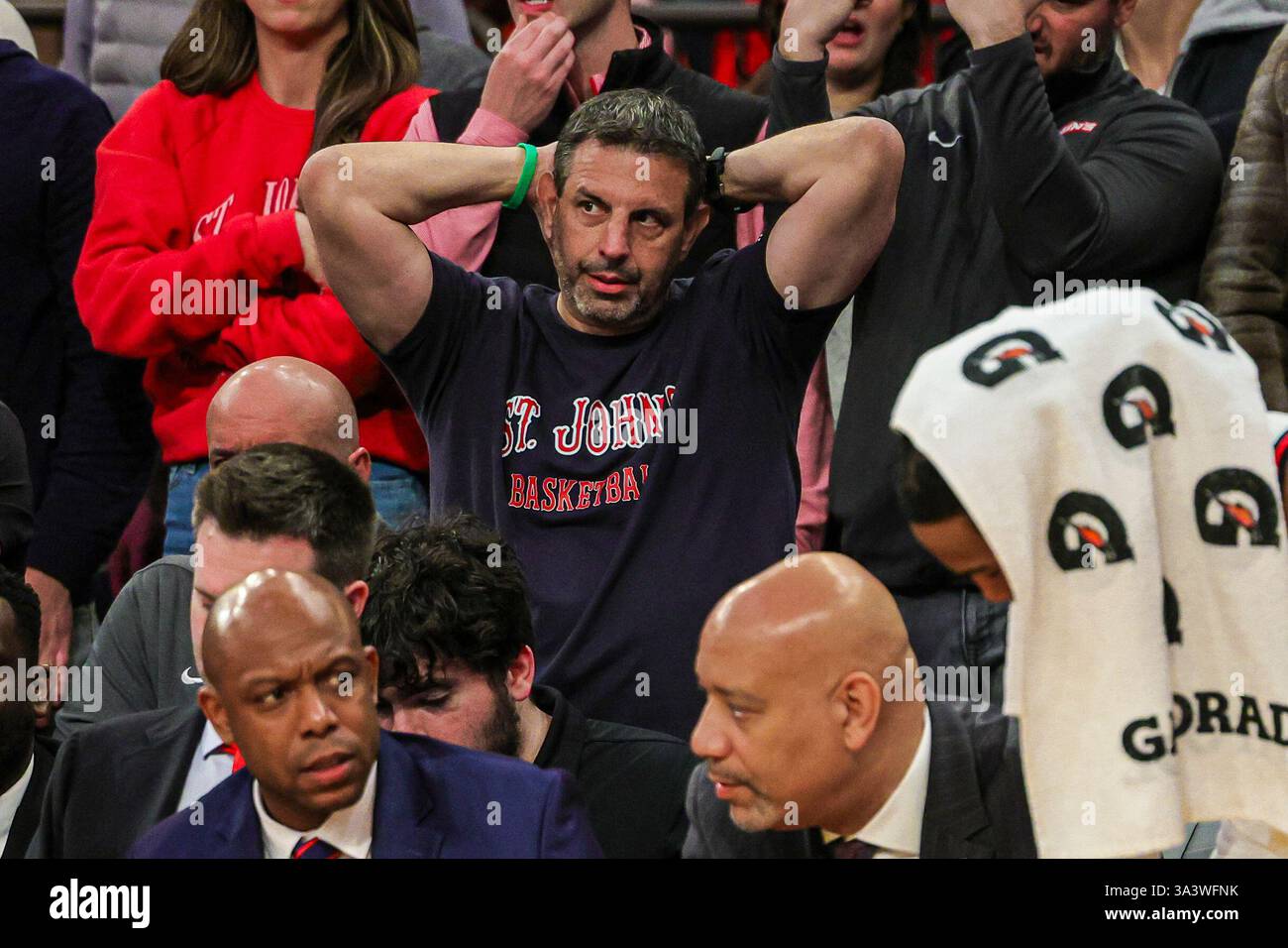 March 15, 2025, New York City, New York, USA: St. John's Red Storm NIL ...