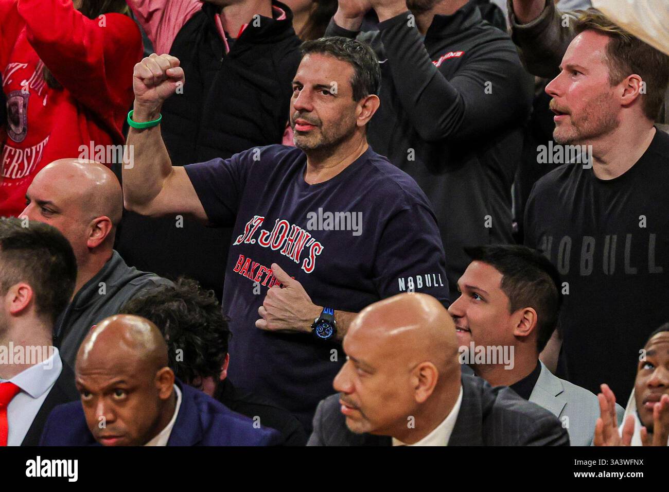 March 15, 2025, New York City, New York, USA: St. John's Red Storm NIL ...