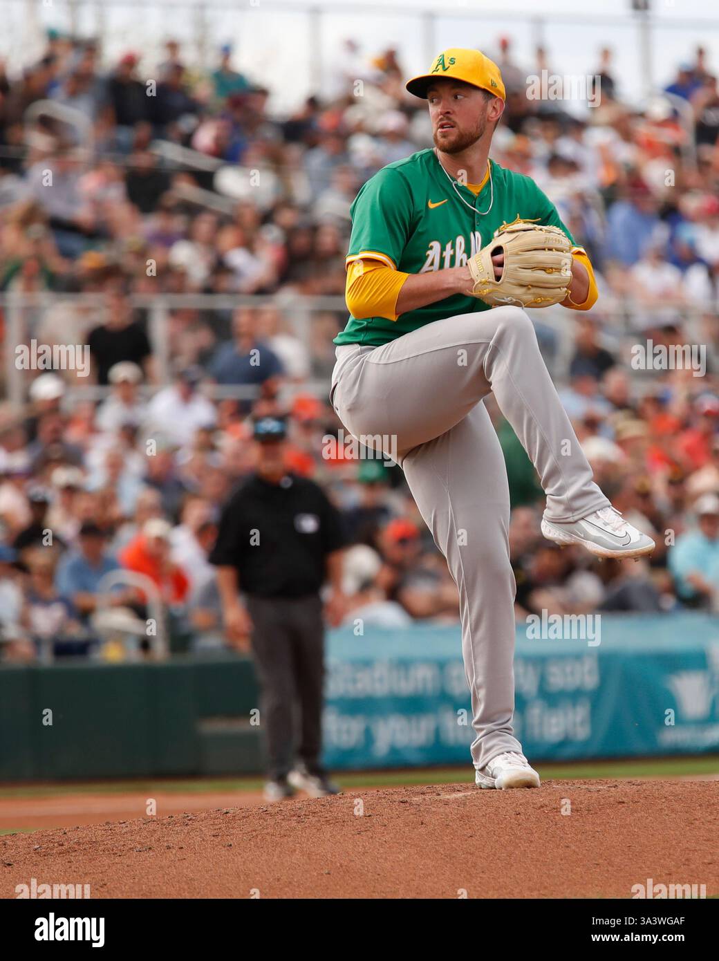March 11, 2025: Athletics pitcher Jeffrey Springs (59) in the Cactus ...