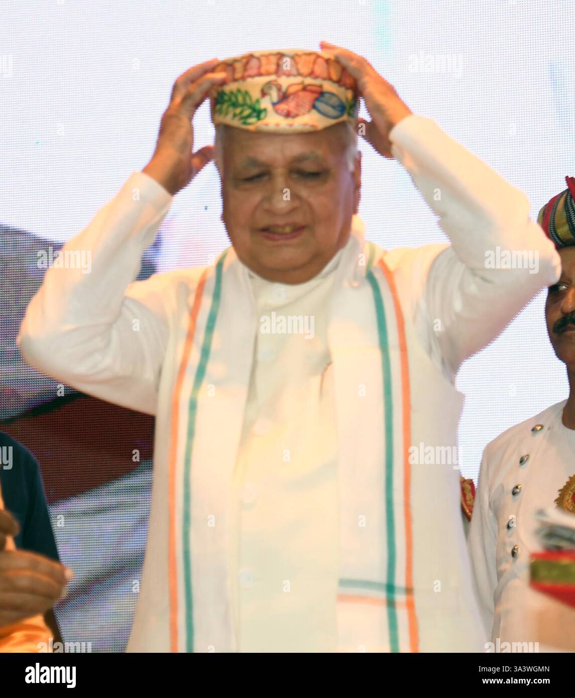 PATNA, INDIA - MARCH 17: Bihar Governor Arif Mohammad Khan being ...