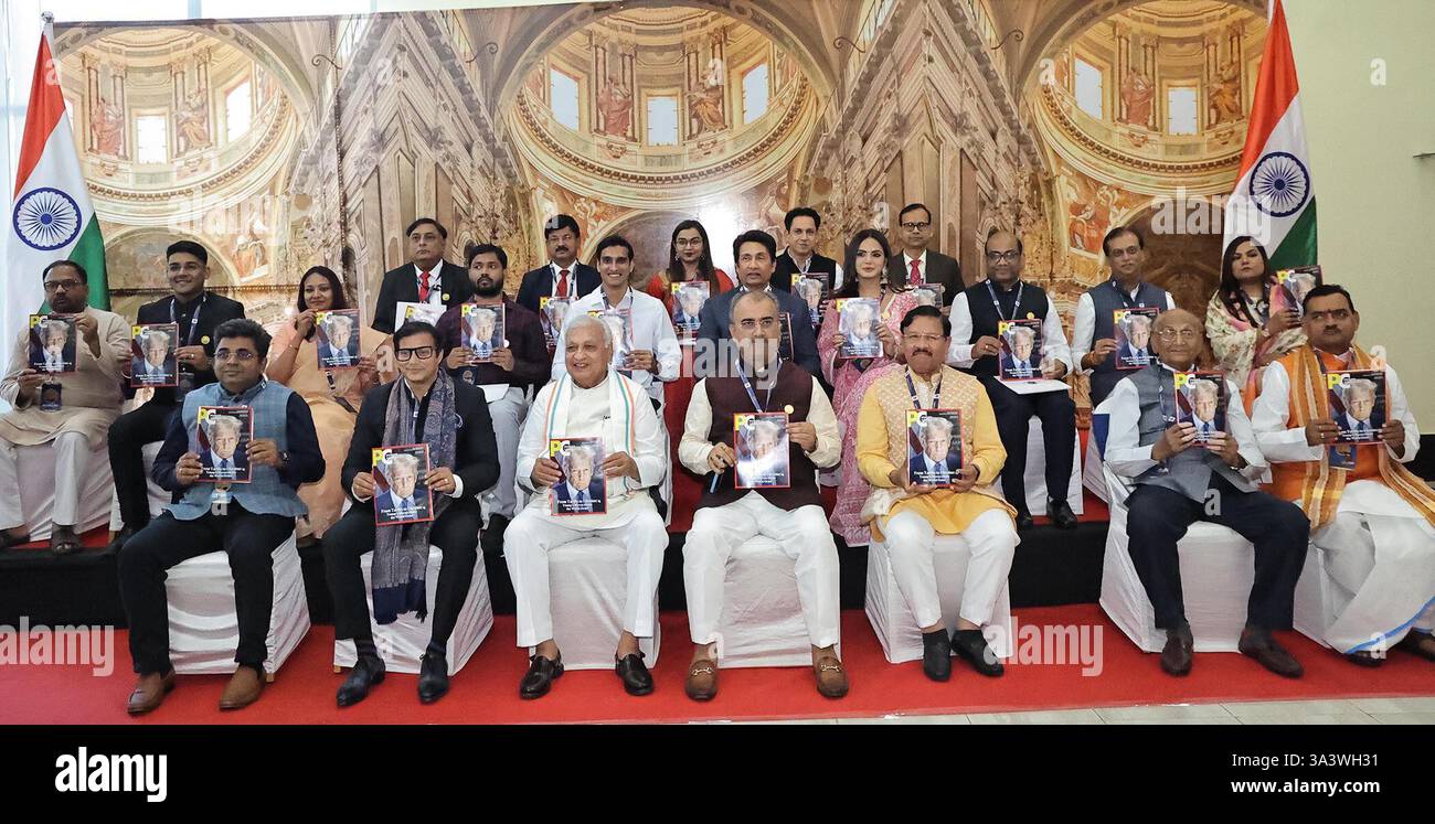 PATNA, INDIA - MARCH 17: Bihar Governor Arif Mohammad Khan posing for ...