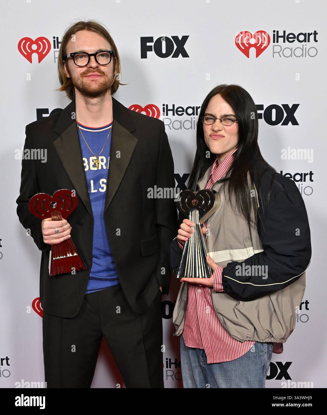Hollywood, USA. 17th Mar, 2025. Finneas O'Connell and Billie Eilish ...