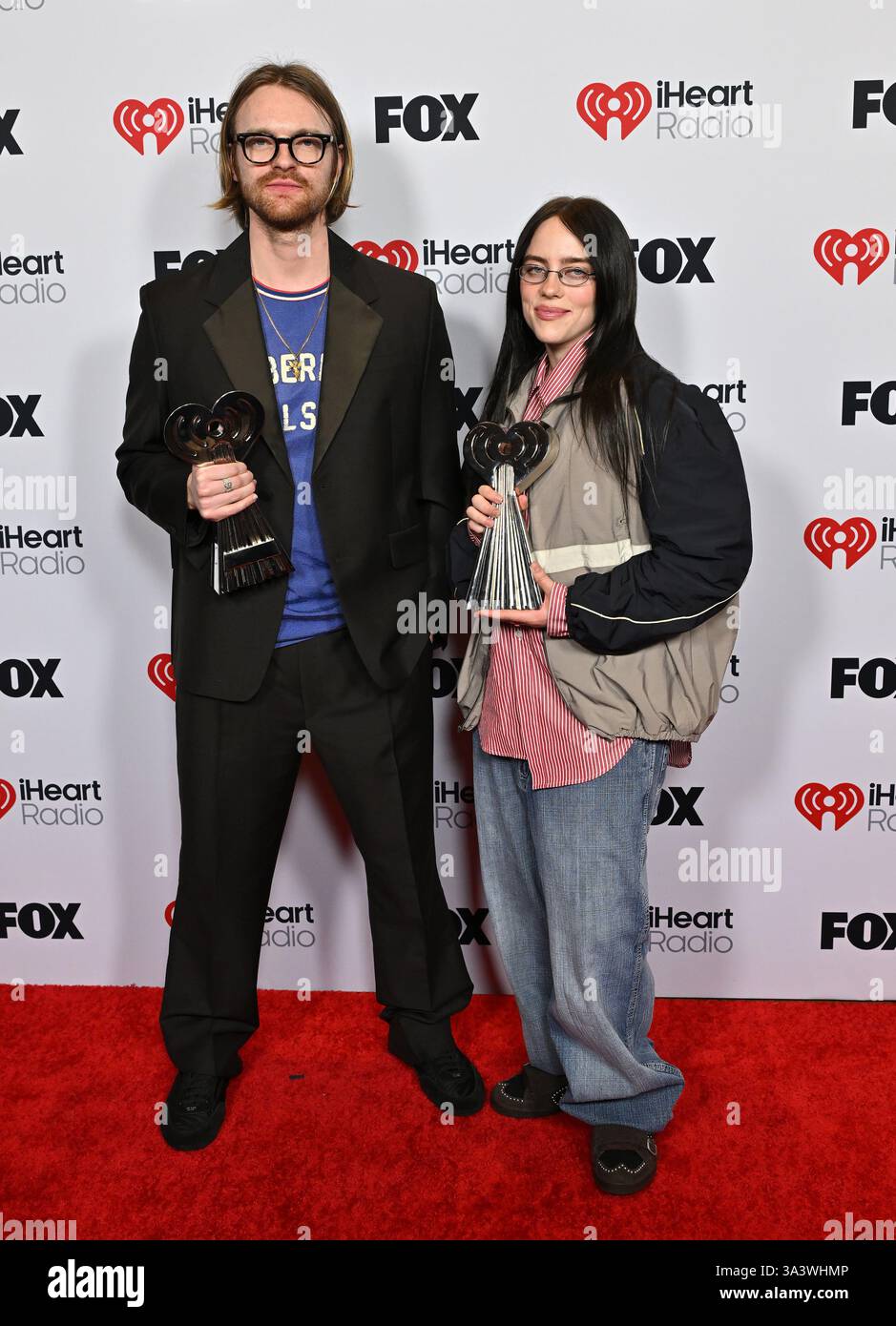 Hollywood, USA. 17th Mar, 2025. Finneas O'Connell and Billie Eilish ...