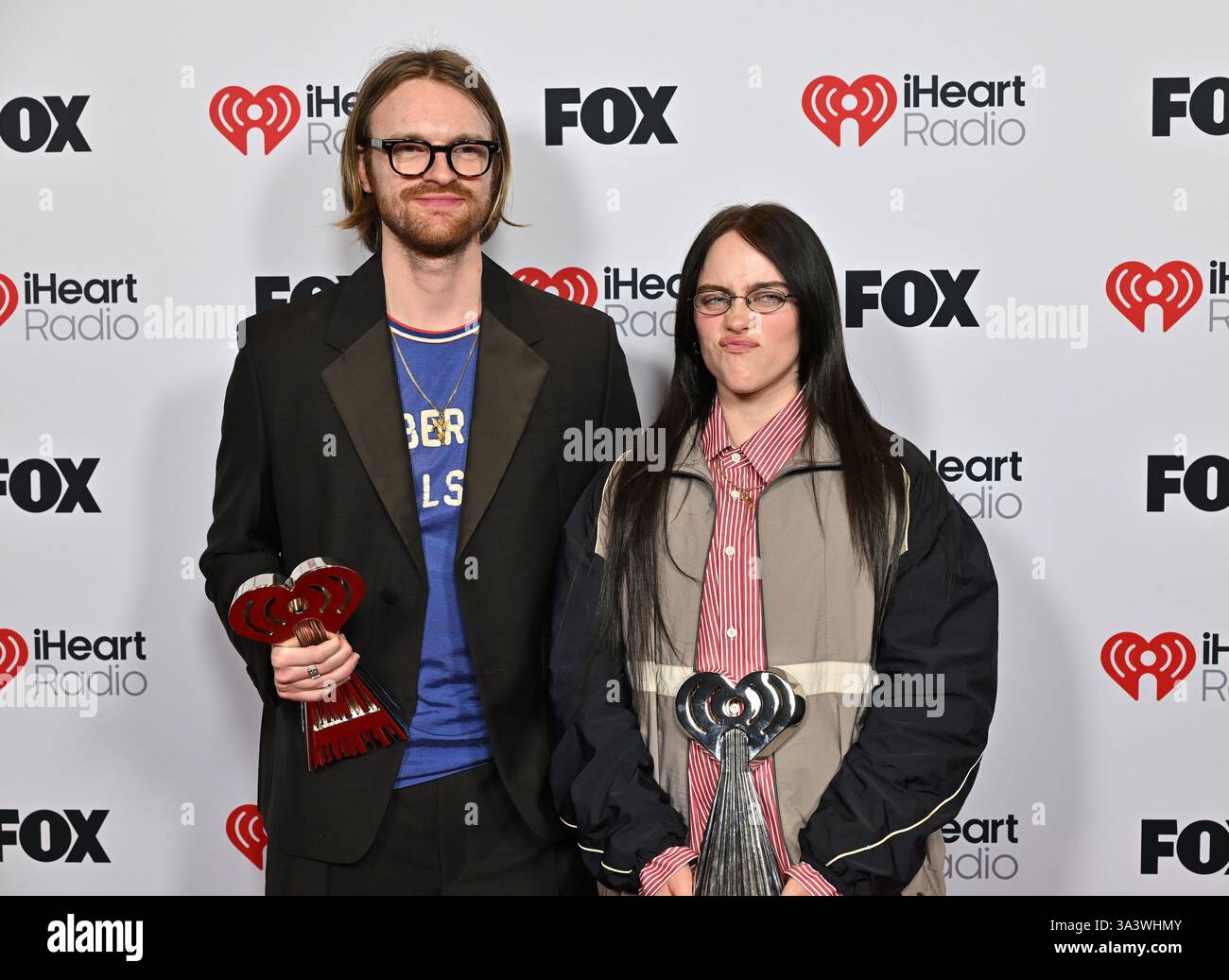 Hollywood, USA. 17th Mar, 2025. Finneas O'Connell and Billie Eilish ...