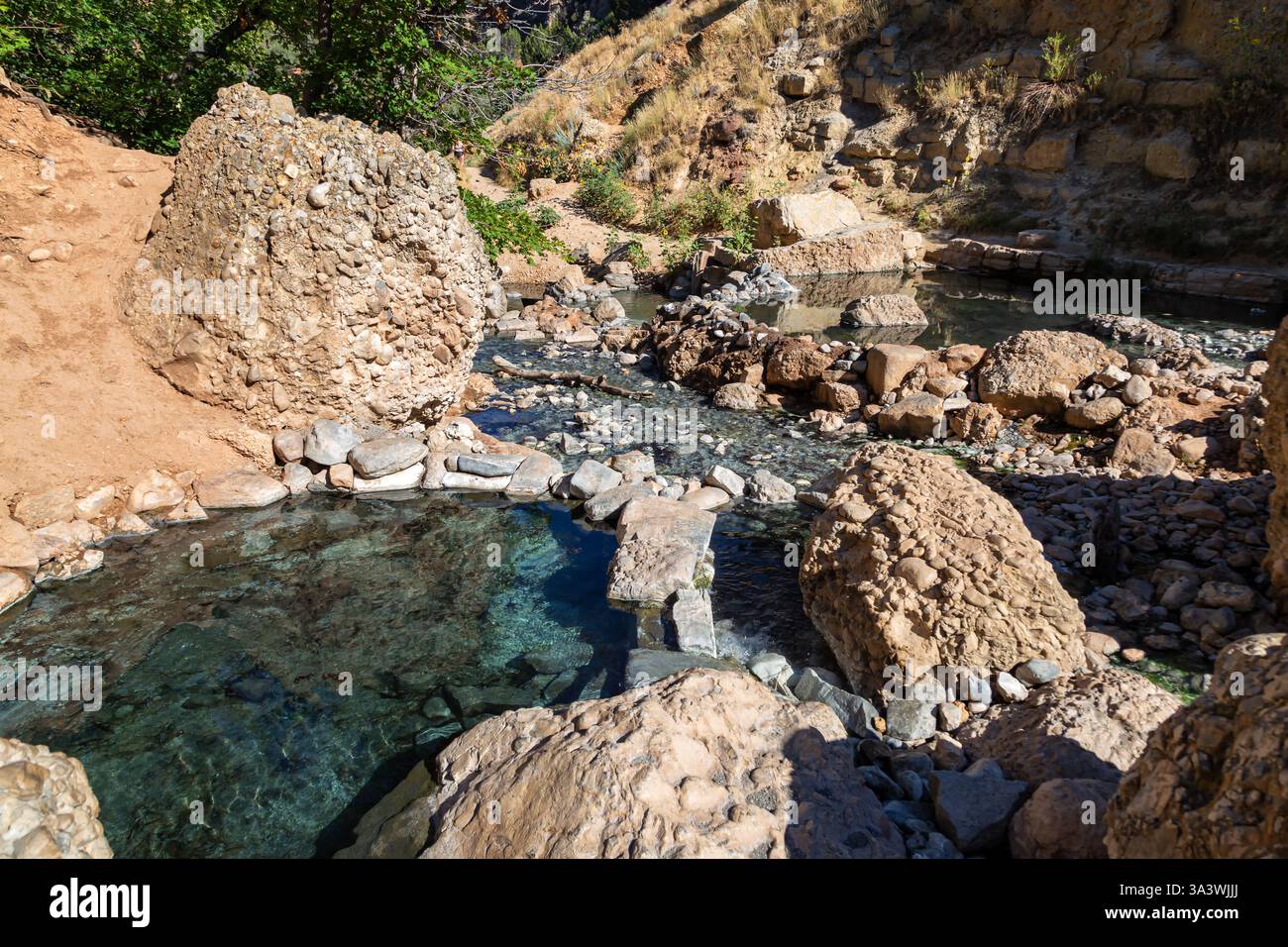 The Hot Spring in Utah Stock Photo - Alamy