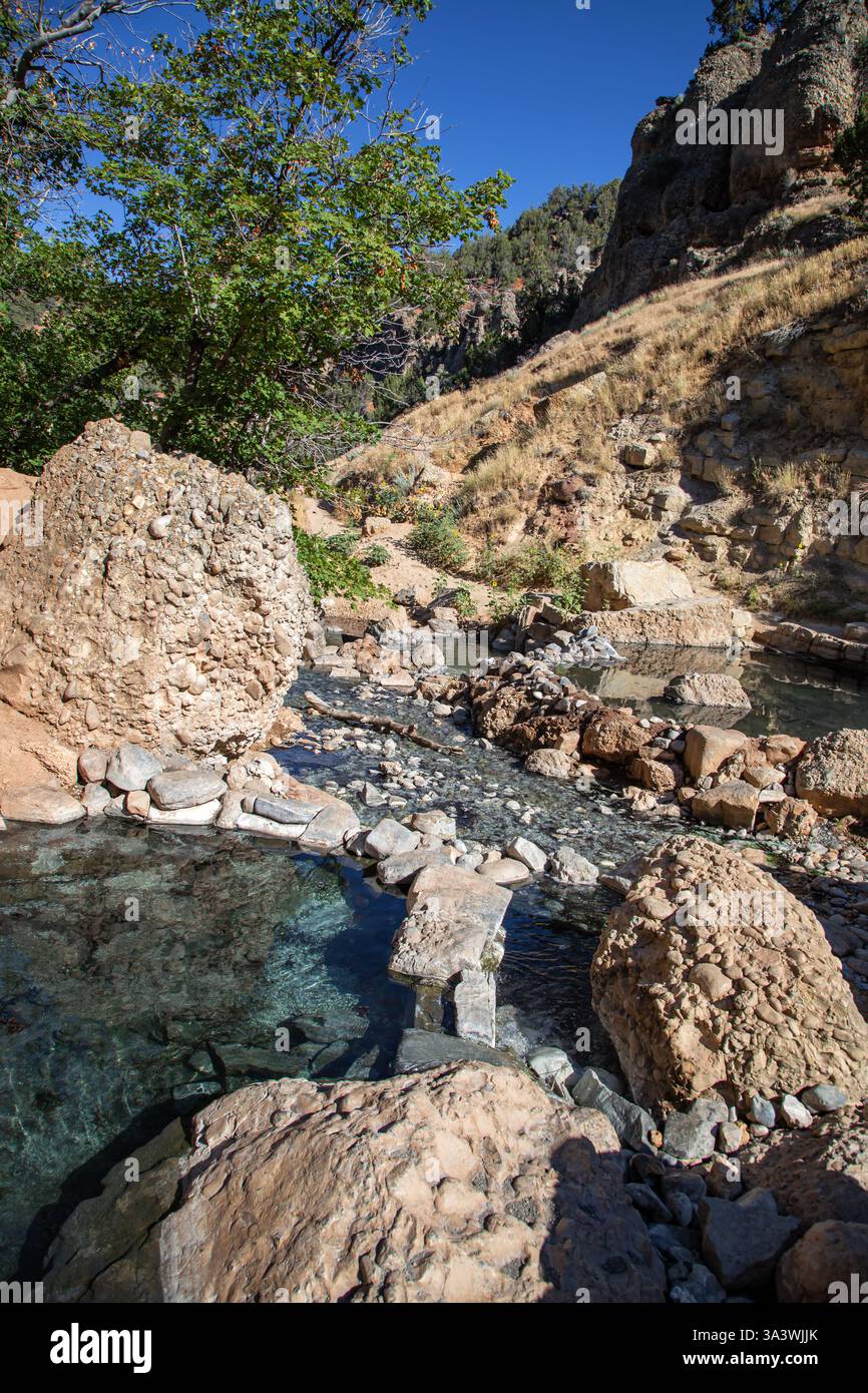 The Hot Spring in Utah Stock Photo - Alamy