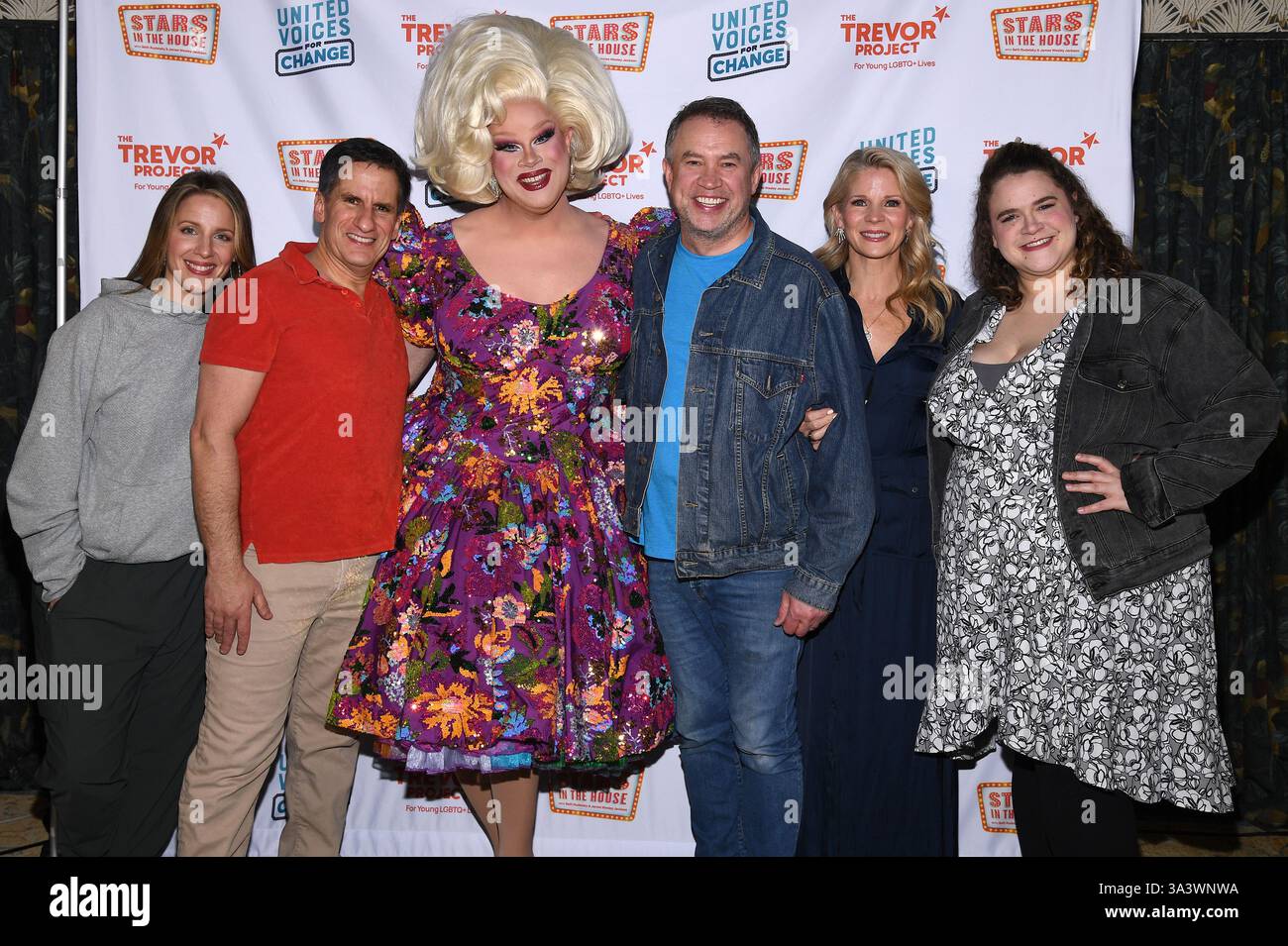 New York, USA. 17th Mar, 2025. (L-R) Jessie Mueller, Seth Redtsky, Nina ...