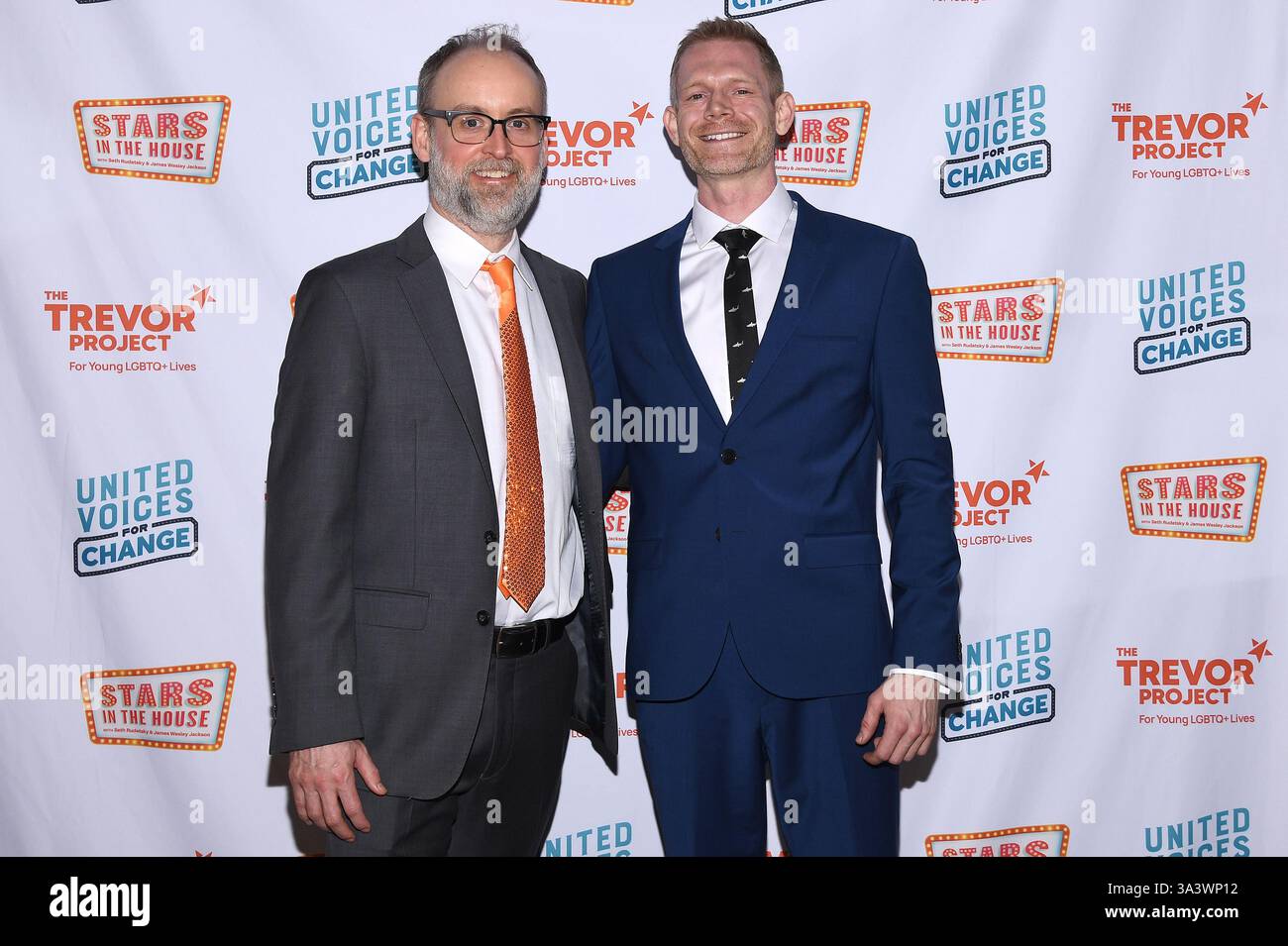 New York, USA. 17th Mar, 2025. (L-R) Christopher Dimond and Michael ...