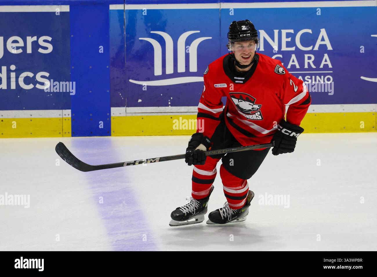 March 12th 2025: Charlotte Checkers defenseman Michael Benning (2 ...