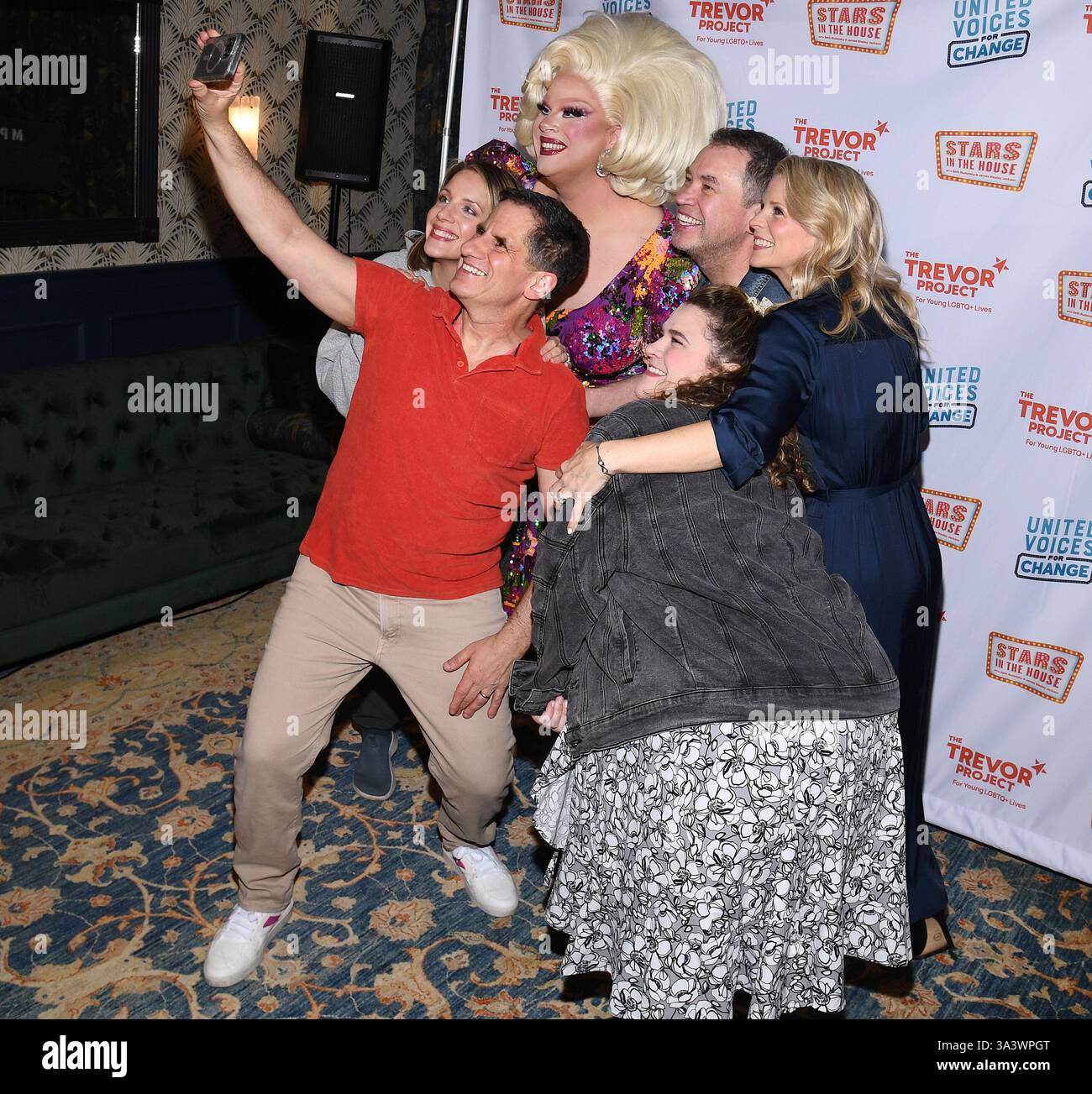 New York, USA. 17th Mar, 2025. (L-R) Jessie Mueller, Seth Redtsky, Nina ...