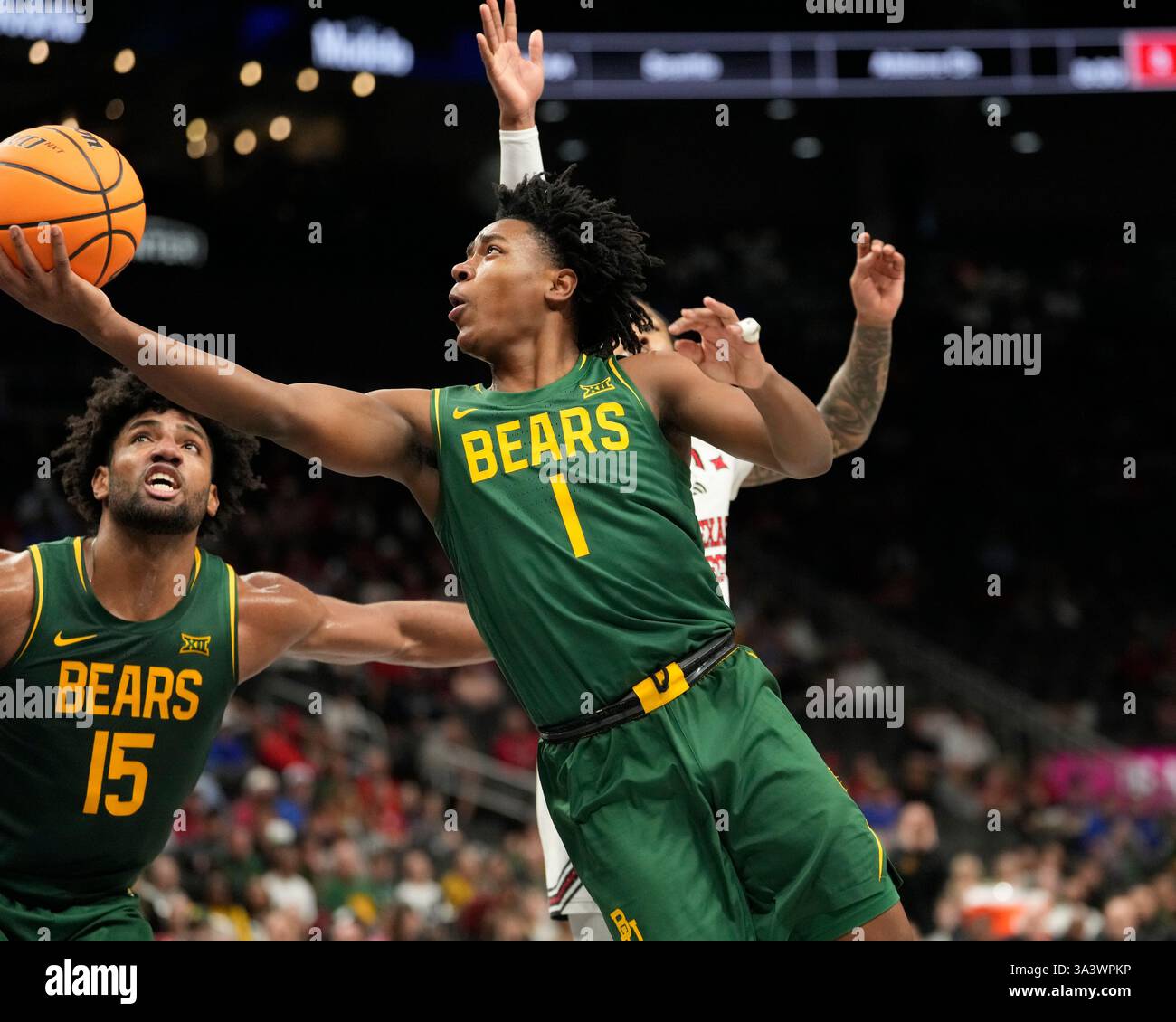 Kansas City, United States. 13th Mar, 2025. MAR 13 2025: Baylor Bears ...