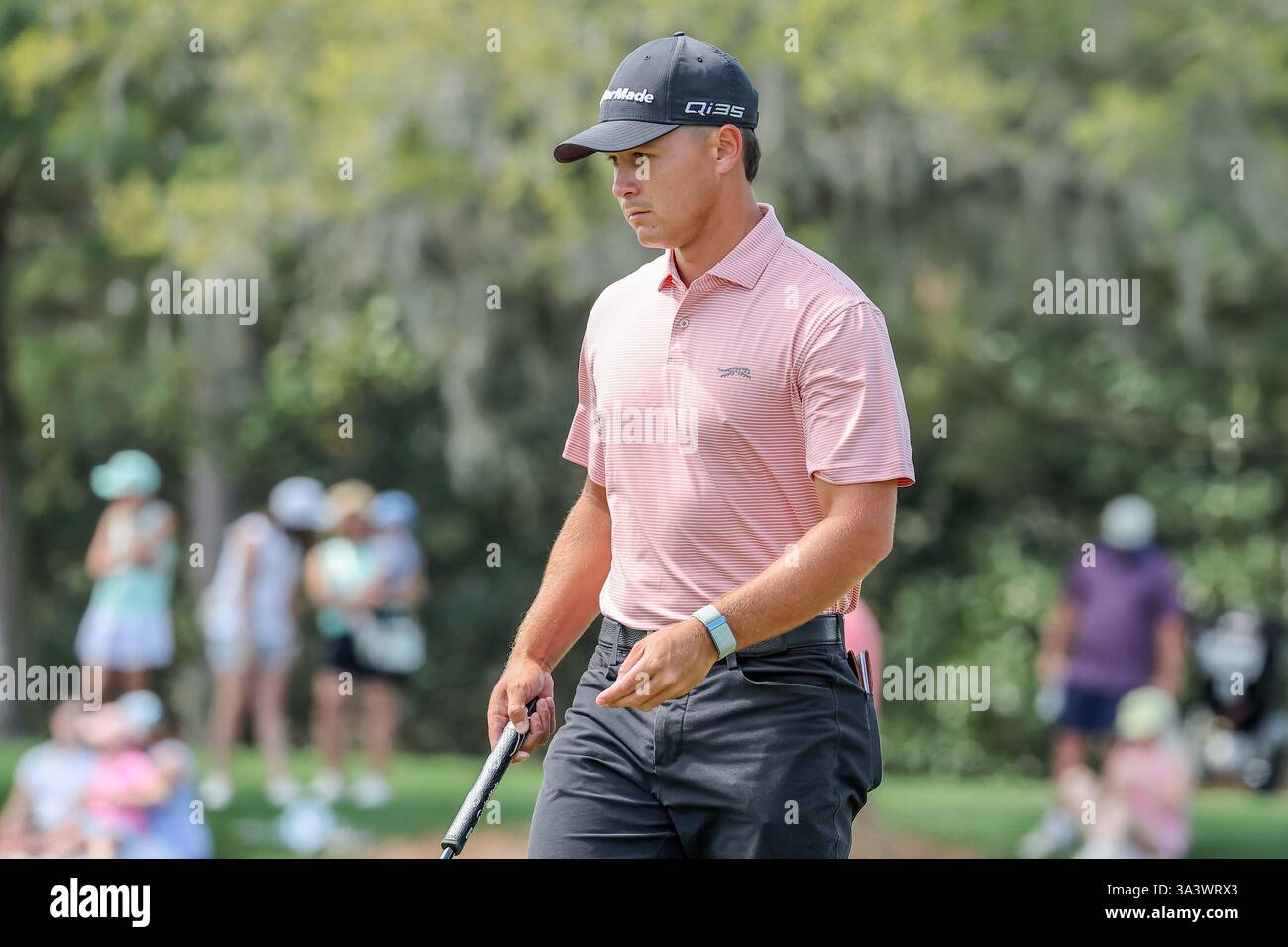 March 14, 2025: Karl Vilips on the 12th hole during the second round of ...