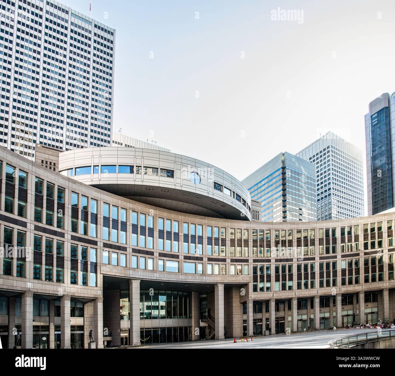 Tokyo Metropolitan Government Building in Shinjuku, Tokyo, Japan. The ...