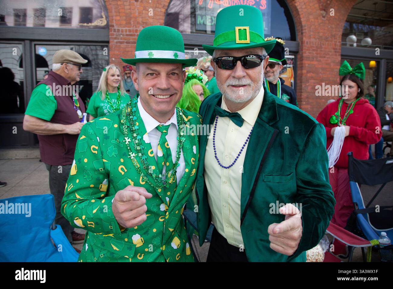 Todd Colvin, left, and Mike Pendley celebrate at the 22nd Annual World ...