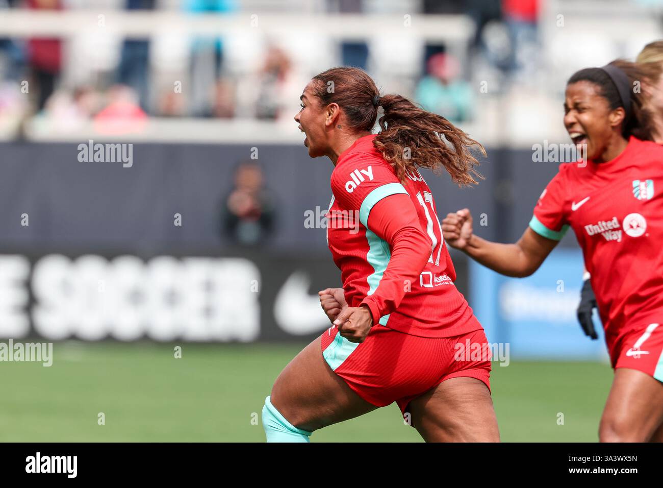 Kansas City, MO, USA. 15th Mar, 2025. Kansas City Current forward ...