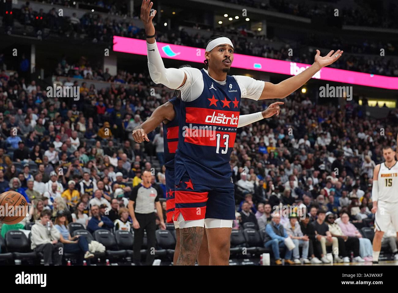 Washington Wizards guard Jordan Poole (13) in the second half of an NBA ...