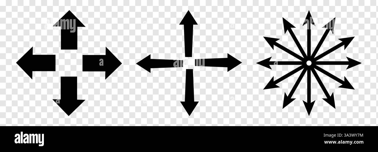 Arrow pointing center, inward arrow icon Stock Vector Image & Art - Alamy