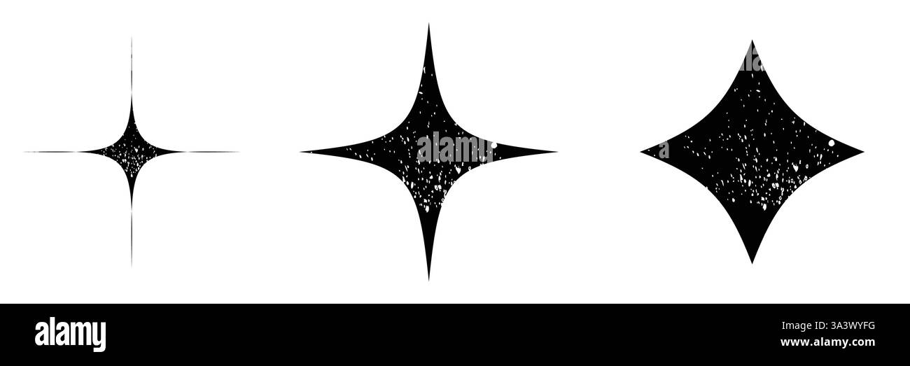 Star icon grunge texture. star patriot symbol grunge vector shape Stock ...