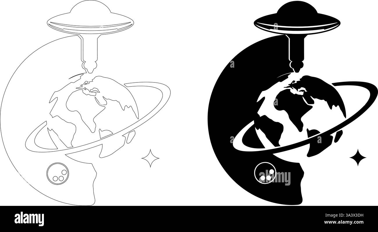 Futuristic elevator Stock Vector Images - Alamy