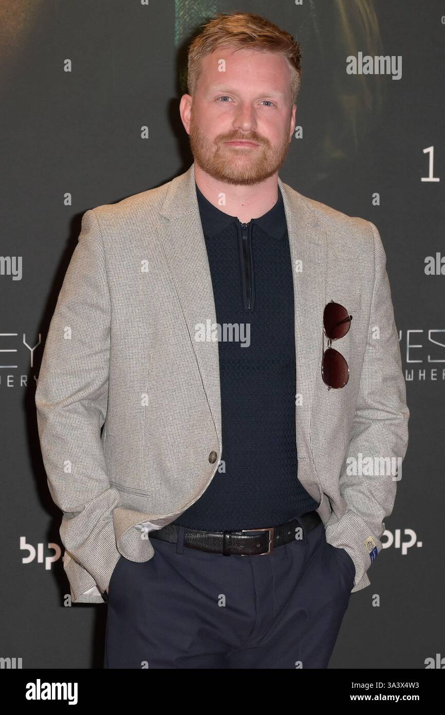 Rome, Italy. 17th Mar, 2025. Dean Michael Gregory attends the red ...