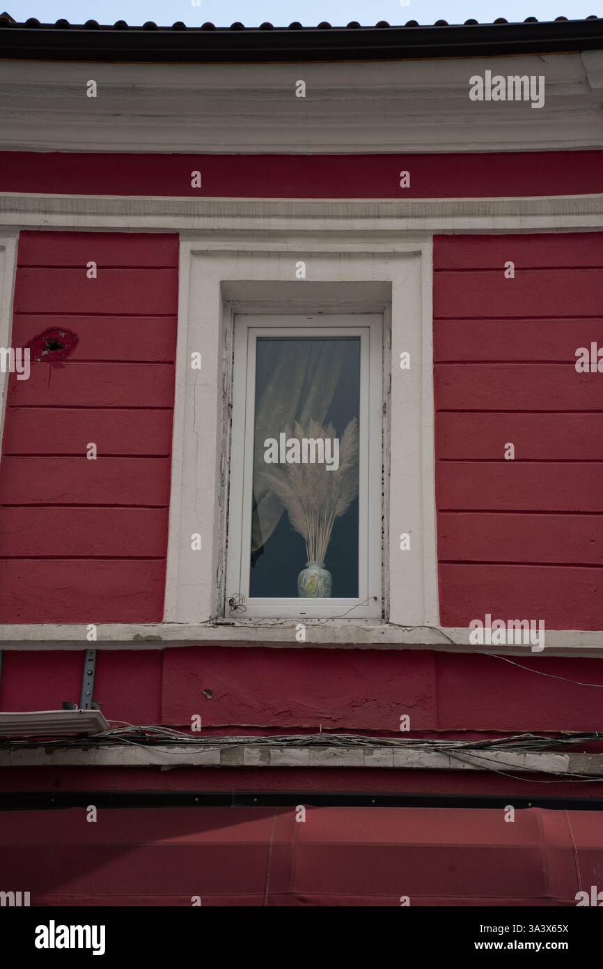 The interior through a window Stock Photo - Alamy