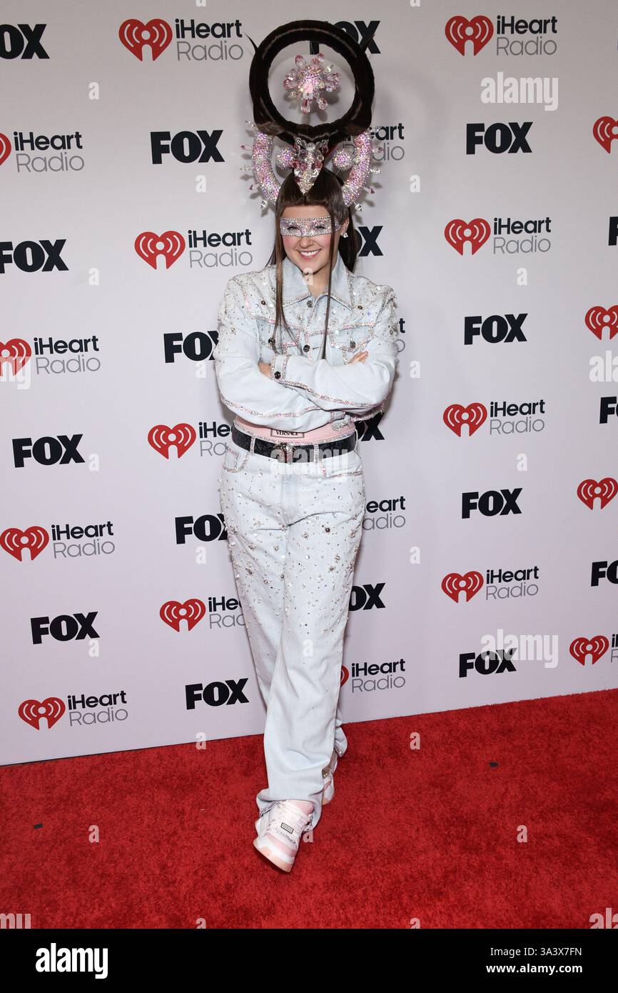 March 17, 2025, Los Angeles, California, USA: JOJO SIWA arrives on the ...