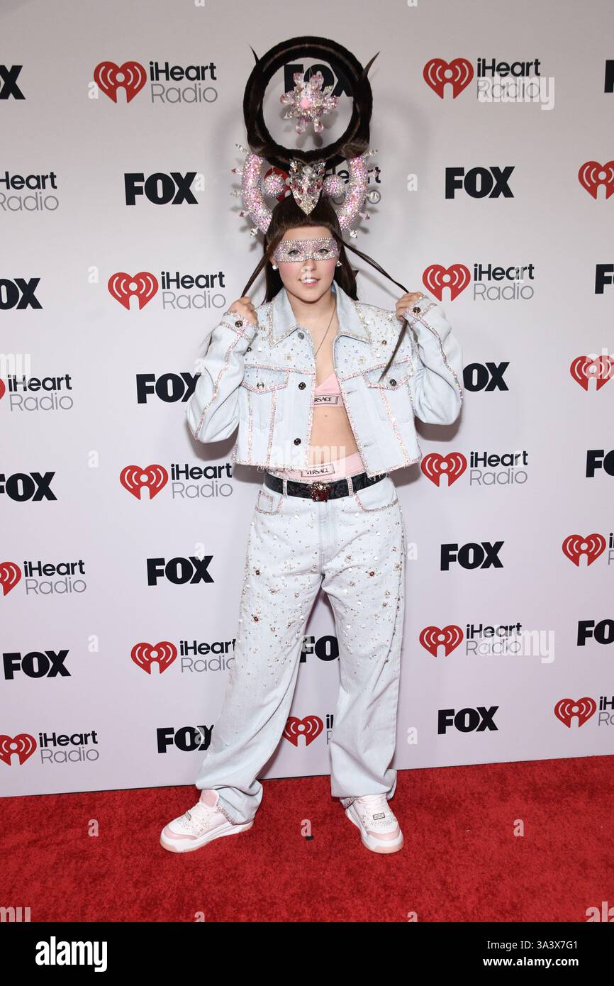 March 17, 2025, Los Angeles, California, USA: JOJO SIWA arrives on the ...