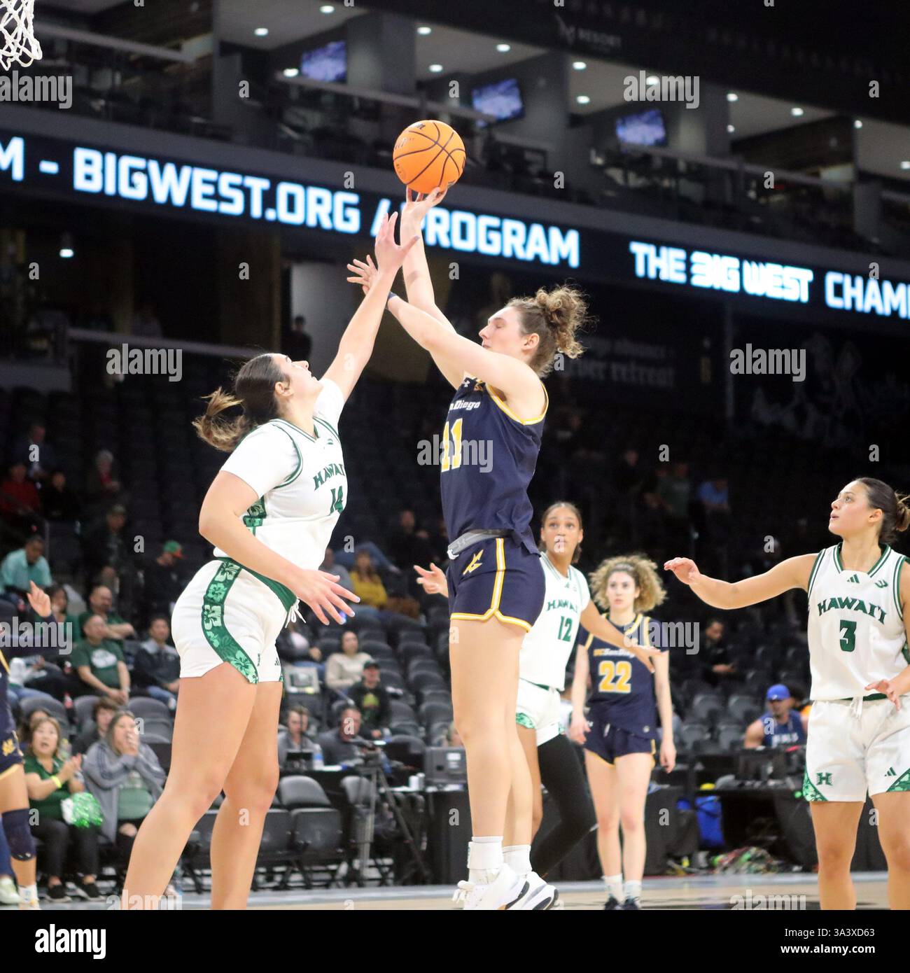 Henderson, USA. 14th Mar, 2025. March 14, 2025 - UC San Diego Tritons forward/center Erin ...