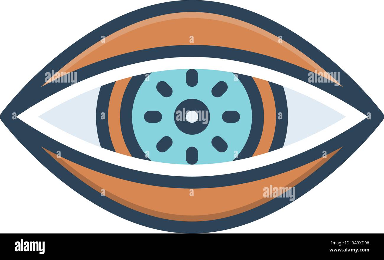 Look observation Stock Vector Images - Alamy