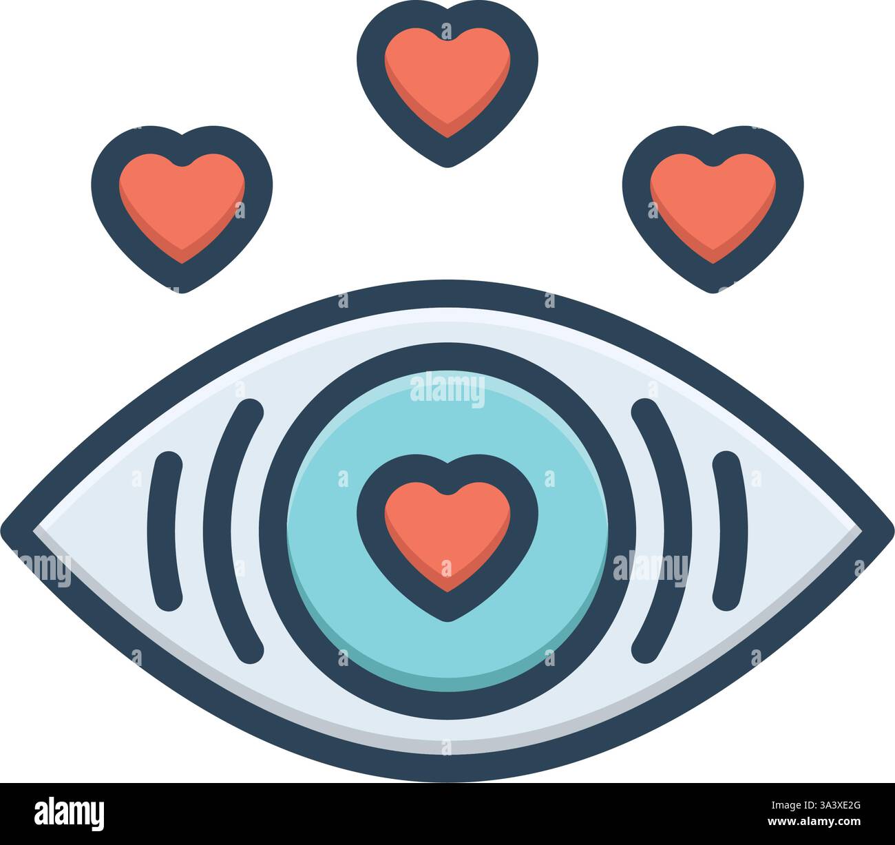 Feelings affection Stock Vector Images - Alamy