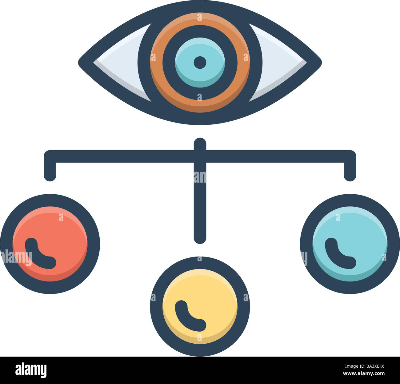 Icon for overseeing, supervising Stock Vector Image & Art - Alamy