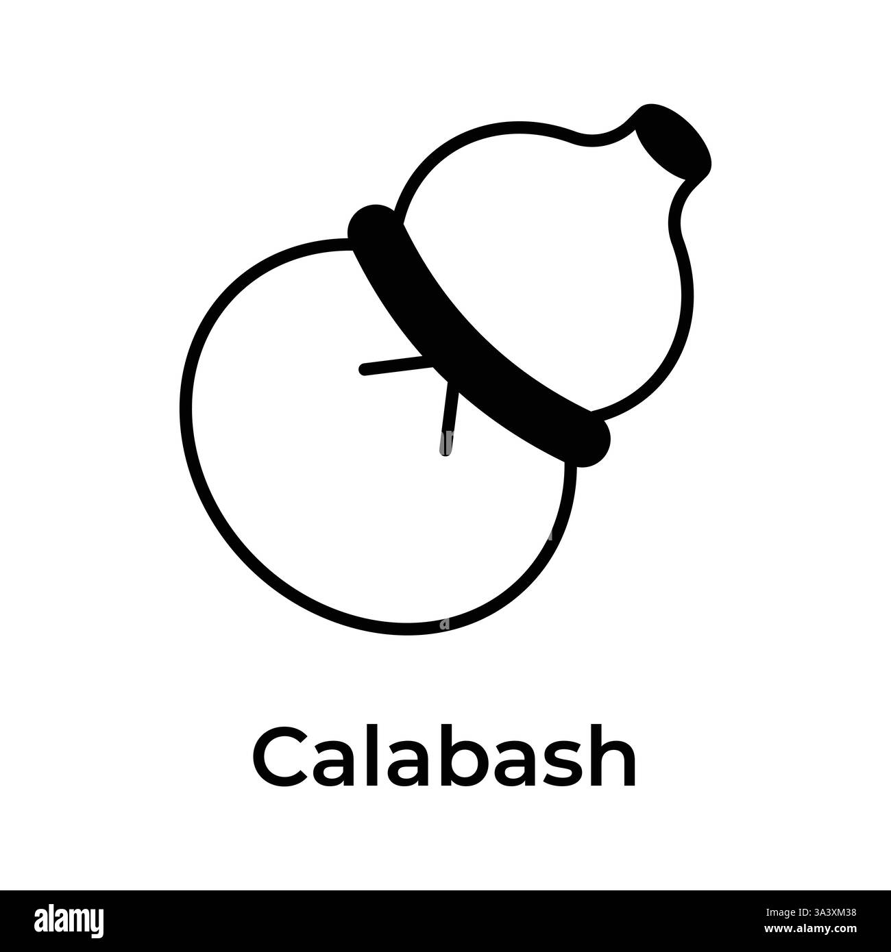 Perfectly designed icon of calabash ready to use in websites and mobile ...