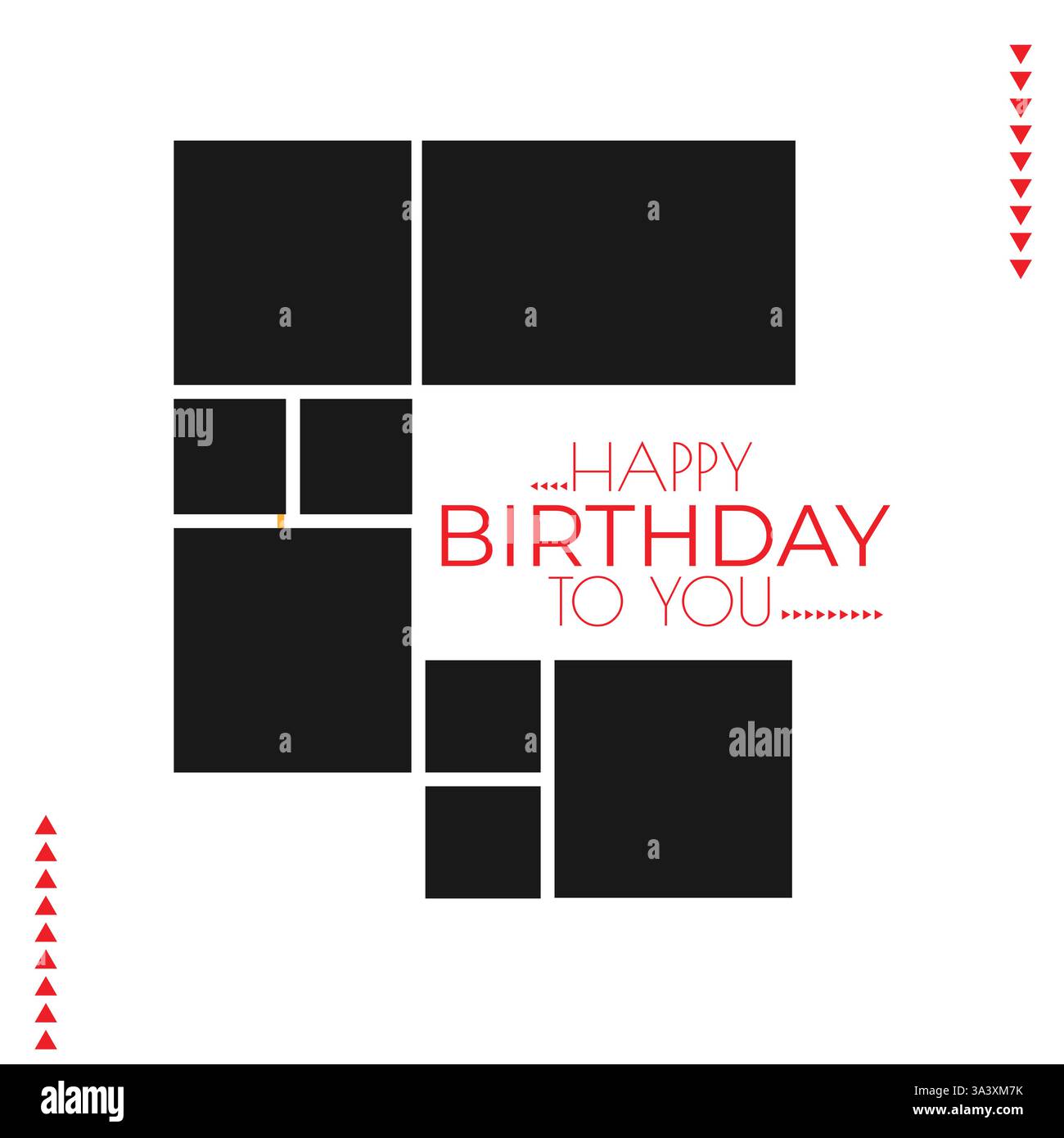 Photo album template Cut Out Stock Images & Pictures - Alamy