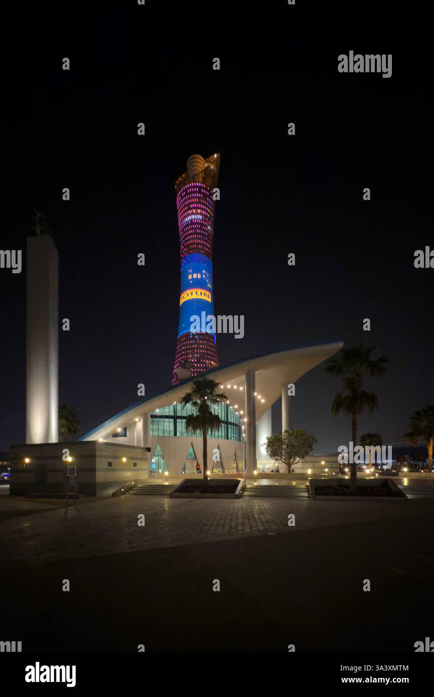 Aspire Masjid. Hilal Bin Jeham Alkuwari Mosque at Aspire Zone in Doha ...