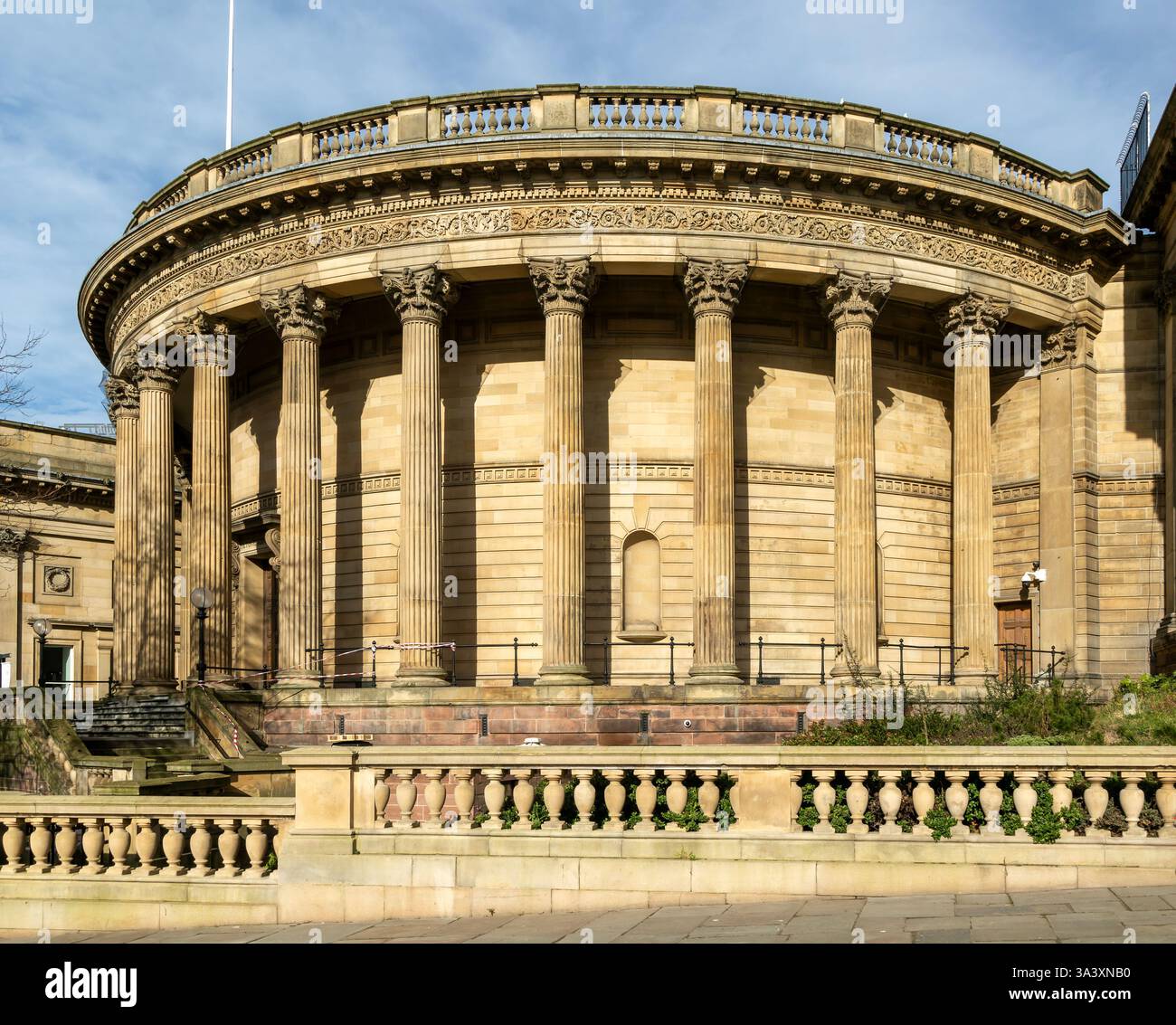 Neoclassical architecture of the Picton Library building extension of ...