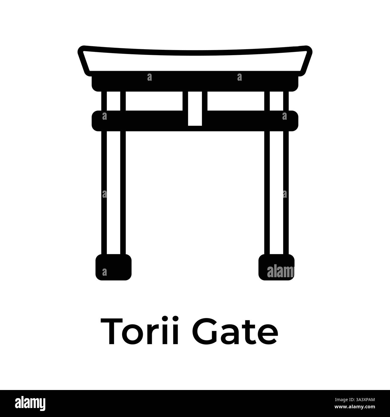 Itsukushima lantern Stock Vector Images - Alamy