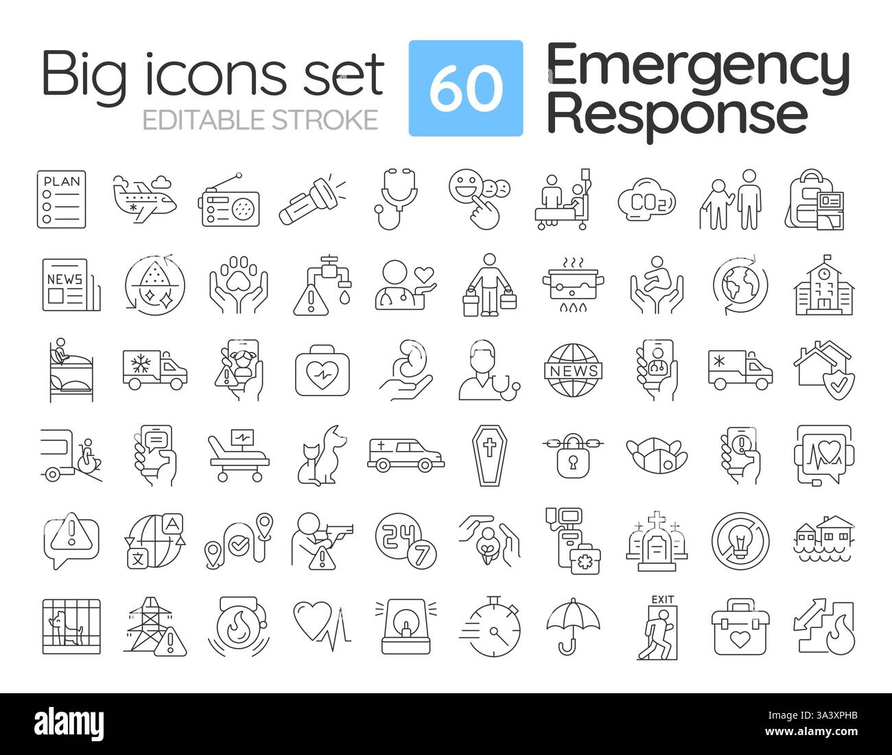 Emergency response art Stock Vector Images - Alamy