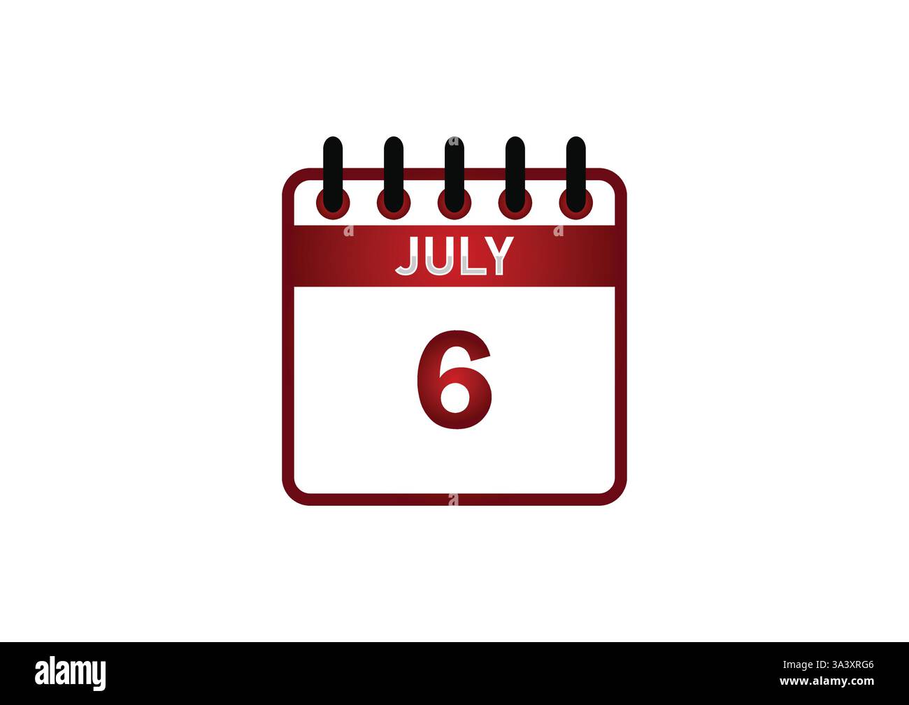 Calendar concept month dates Cut Out Stock Images & Pictures - Alamy