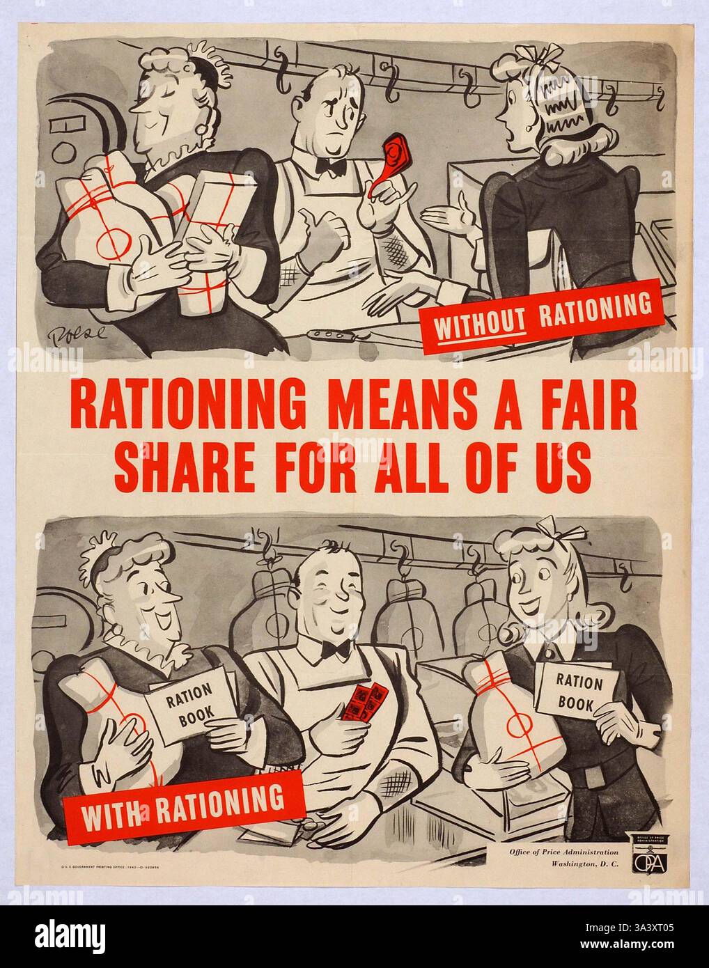 Food rationing in USA during WWII - - An anti-hoarding, pro-rationing ...