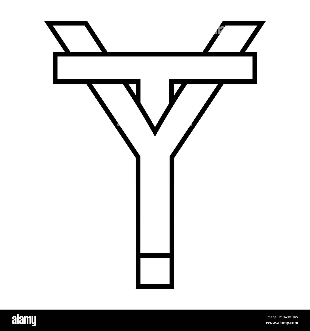 Yt letters Cut Out Stock Images & Pictures - Alamy