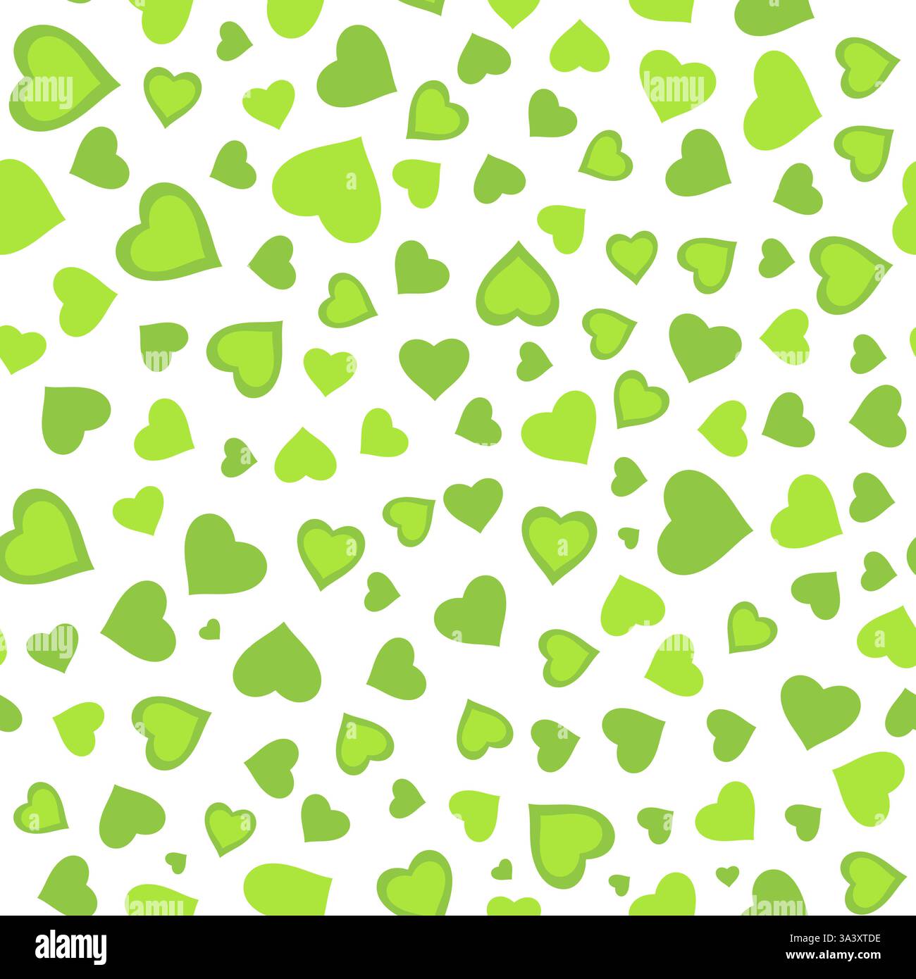 Hearts seamless vector patterns Cut Out Stock Images & Pictures - Alamy
