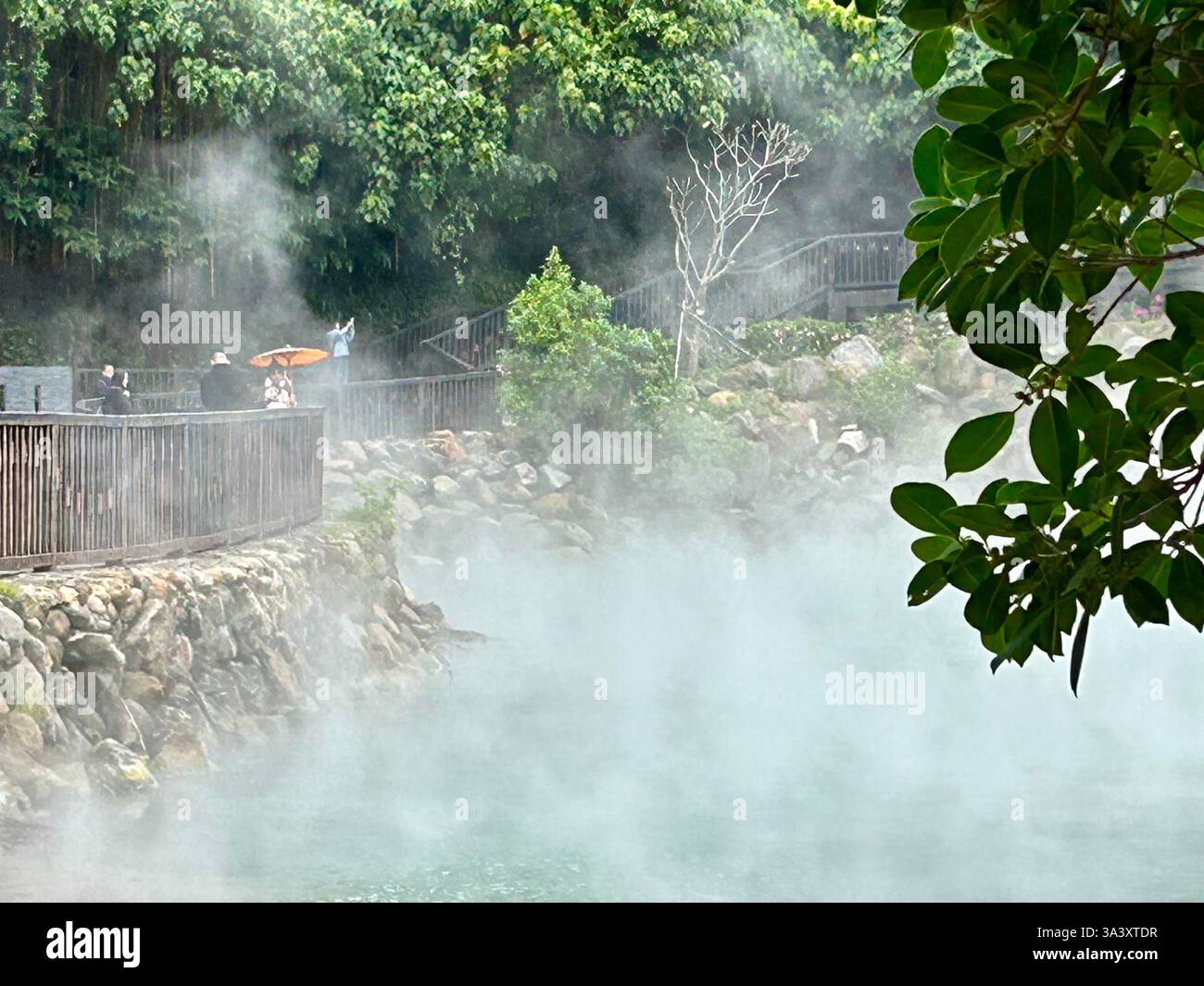Taipei, Taiwan, Hot Spring Landscapes, Beitou Hot Spring & Thermal ...