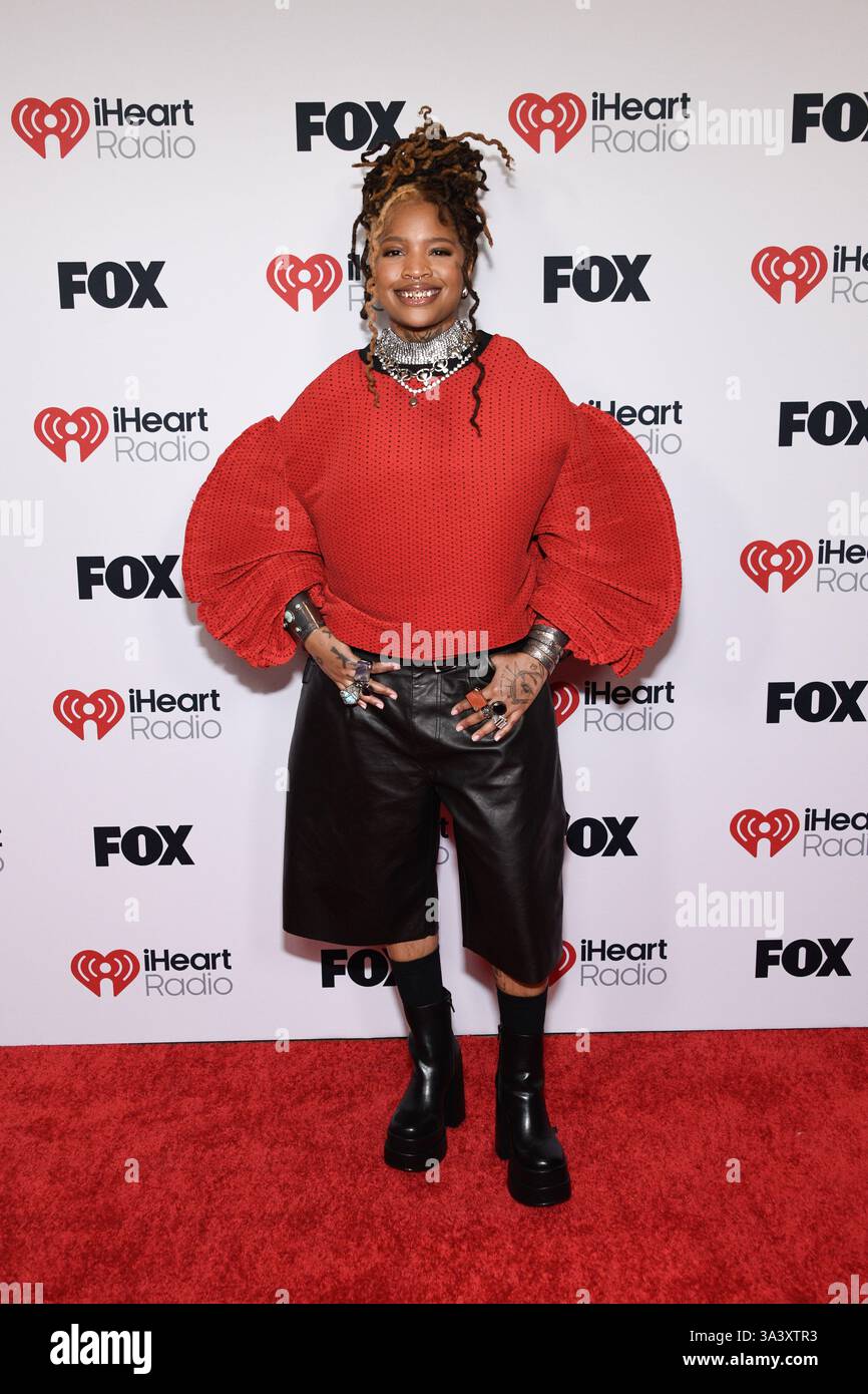 March 17, 2025, Los Angeles, California, USA: AMBRE arrives on the red ...