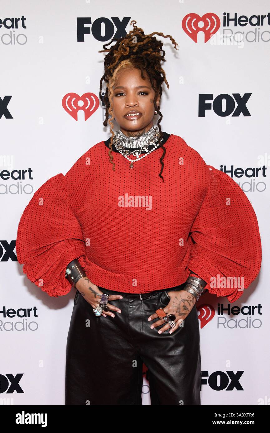 March 17, 2025, Los Angeles, California, USA: AMBRE arrives on the red ...