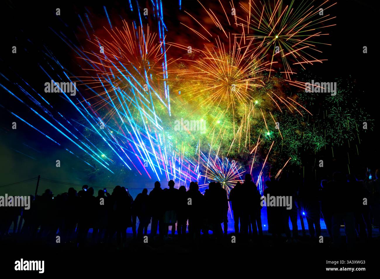 Fawkes Festival, The Highland Centre, Edinburgh, Fireworks display ...